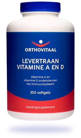 Orthovitaal Levertraan A en D | Grootverpakking