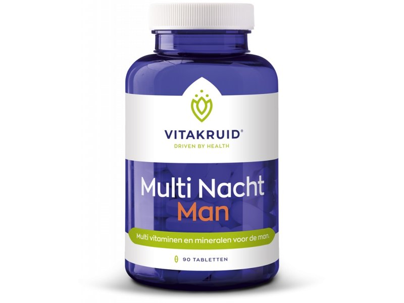 Vitakruid Multi Nacht Man | Multivitamine voor mannen