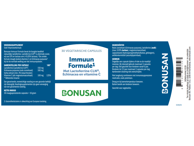 Bonusan Immuun Formule | Weerstand