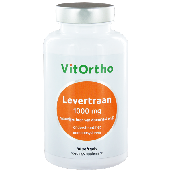 VitOrtho 1000 mg (120 softgels) | A-kwaliteit levertraan capsules