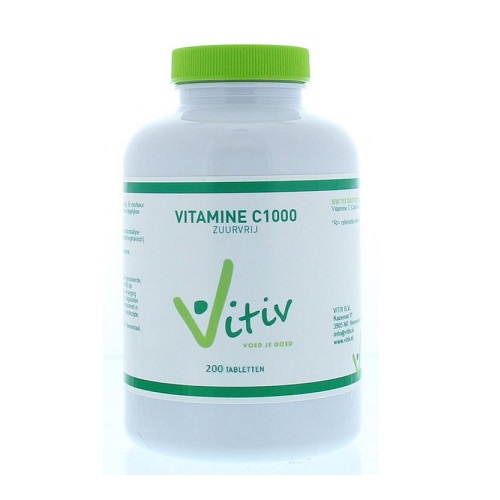 Vitiv Vitamine C1000 | Zuurvrije Vitamine C