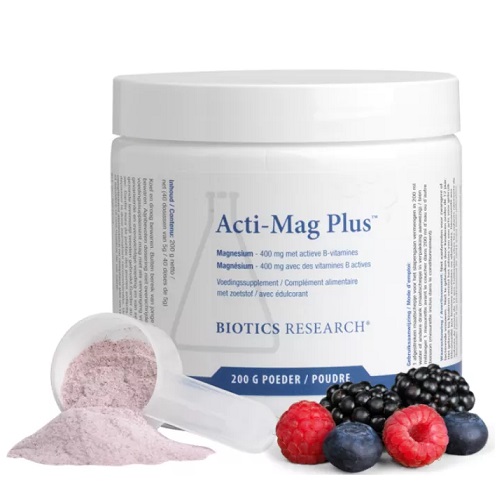 Biotics Acti-Mag Plus | Bessensmaak | 200 gram